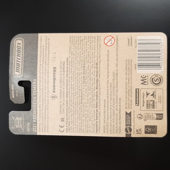 Mattel | Other | Matchbox 22 Koenigsegg Gemera Gray 2023 Mbx Showroom ...
